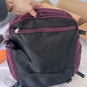 Ebags | Bags | Stylish Burgundy Backpack | Poshmark
